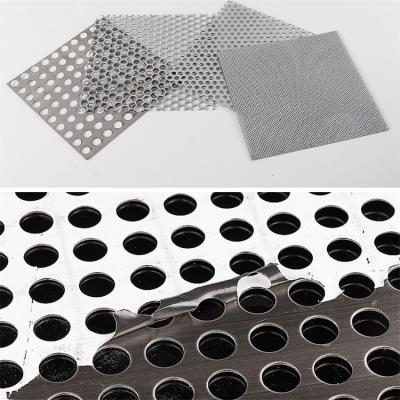 중국 customized cutting alloy sheet stainless steel perforated metal panel 판매용