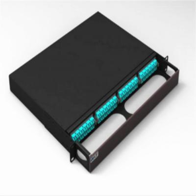 Cina 19 inch 1U 48 72 144 fibers MPO MTP Patch Panel in vendita
