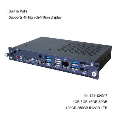 Win10 I3 Ops Computer Industrial Pcs with DDR3 Ram Module 6 USB and LAN from at