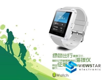 Cina Orologi sportivi astuti dell'orologio dell'orologio U di U8 Bluetooth per la presa a distanza della macchina fotografica di iPhone 4S Samsung in vendita