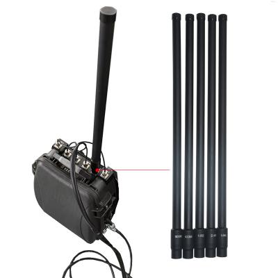 Cina 2.4G/5.8G Sistema anti-drone per l'estensione del range di frequenza Lifter con antenna in fibra di vetro in vendita