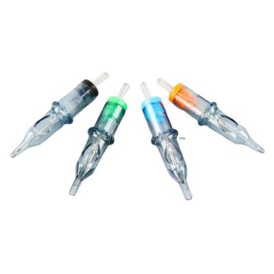 China Stainless Steel Cartridge Needles for Microblading Eyebrow Eyeliner Lip Tattoo Permanent Makeup on Rotary Machines for sale