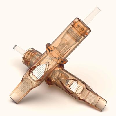 China Professional Premium Gold Tattoo Needle Cartridge Disposable Sterilized Tattoo Supplies for Rotary Tattoo Machine Permanent for sale