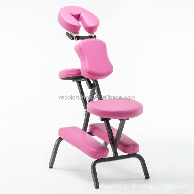 China Multifunctional Foldable PU Leather Spa Chair for Tattoo & Massage Salon Beauty Adjustable Chair-for Permanent Makeup for sale