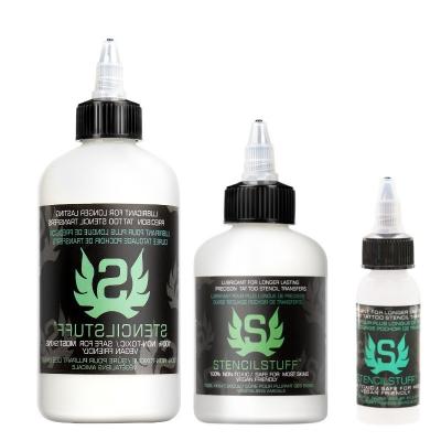 China Real People Tattoo Transfer Cream Oil Soap Clear Gel Permanent Makeup Accessories Made of Durable Plastic Not Easy to Wipe off for sale