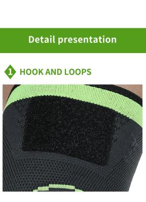 Chine Genouillères de sport tricotées en plein air de fitness manches de genou de compression lavables à vendre