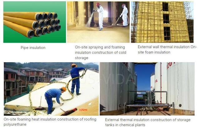 245fa Blowing Agent Base Polyurethane Blend Polyols Used in Rigid Foam Insulation on The Wall and Roof