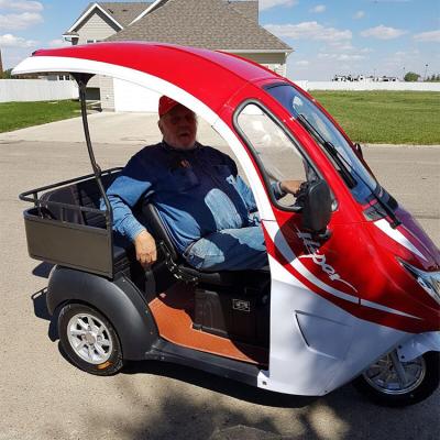 Κίνα 3 μηχανοποιημένο Seater διευθετήσιμο Drive τρίκυκλων με το κάθισμα επιβατών προς πώληση