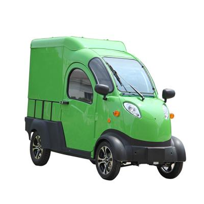 중국 72V 58Ah 브러시리스 DC 전기 화물 밴 2500W 전기 배달 차량 판매용