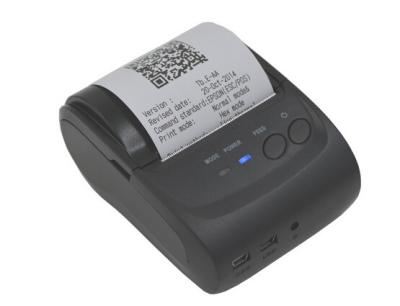 China La impresora termal portátil de la posición del recibo 58m m USB de Bluetooth para el restaurante y expresa en venta