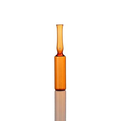 Κίνα 10ml κεχριμπάρι βοριοπυριτικό γυαλί αμπούλα ιατρικής καλλυντικής χρήσης προς πώληση