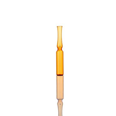 Κίνα 1ml 2ml 5ml διαφανές φαρμακευτικό γυάλινο μπουκάλι φύσιγγες φύσιγγες από γυαλί καλλυντικά γυάλινα αμπούλες προς πώληση