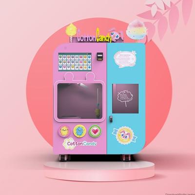 Cina distributore automatico magico dello zucchero filato di Internet della macchina 4G dello zucchero filato di 220V 700W in vendita