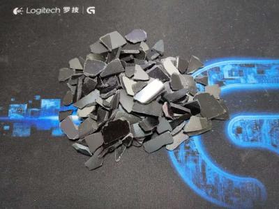 China Medios de voladura plásticos de la resina del pedazo de la melamina de las placas negras en venta