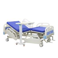 Quality Durable 2 Function Manual Crank Medical Hospital Bed with 5'' noiseless caster for sale