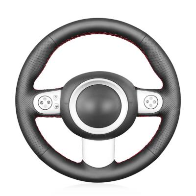 中国 ミニ R50 R52 R53 LCI ハッチバック カバーチブル 手縫い革のステアリングホイールのカバー 販売のため