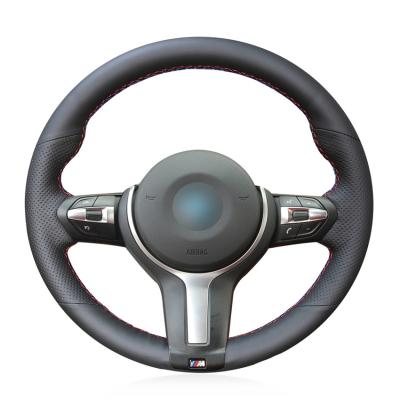 中国 PU革の車用ステアリングホイールのカバー BMW M3 E36 E46 E90 E92 E93 F80 M4 F82 F83 F10 販売のため