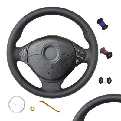 Cina Copertura del volante nero su misura per BMW M3 1998-1999 e Serie 5 E39 Anno 1997-2000 in vendita
