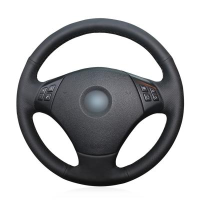 Cina Copertura nero del volante per BMW E90 320 318i 320i 325i 330i 320d X1 328xi 2007 in vendita