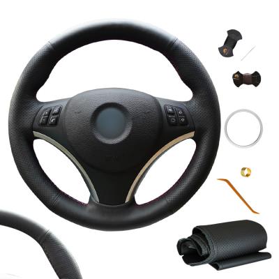 Cina Elegante copertura del volante in pelle Nappa per BMW Serie 3 E90 E91 E92 E93 2006-2011 in vendita