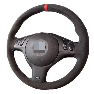 Cina Aggiornate l'interno della vostra BMW E36 330CI 2003 con un coperchio nero di volante in suede morbido in vendita
