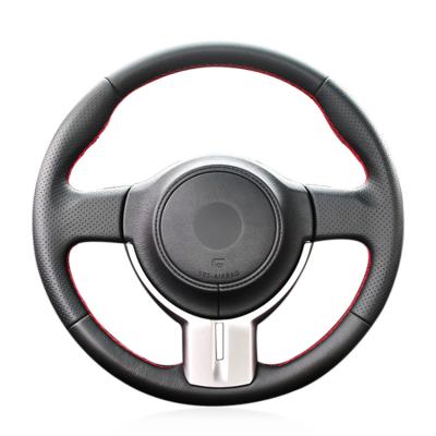 Китай Настройка ручной шивки черной искусственной кожи рулевое колесо для Toyota 86 GT86 Subaru BRZ Scion FR-S FRS продается