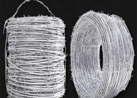 Quality Impact Resistant PVC Coated Galvanized Barbed Wire Mesh Fencing With Custom Lengths for sale