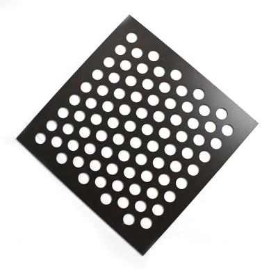 중국 가벼운 304 스테인리스 퍼포레이트 시트 소리 차단 불 차단 공기 흐름 10ft 길이 판매용