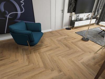 Cina Pavimentazione impermeabile di Lvt Spc di struttura di legno per lo spazio residenziale in vendita