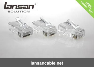 중국 UTP 차폐 네트워크 케이블 어셈블리 도구가 필요 없는 각도 조정 가능한 cat6a RJ45 모듈식 플러그 판매용