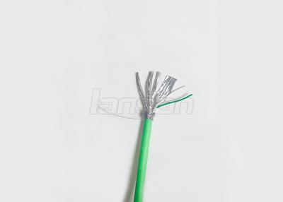 중국 네트워크 알루미늄 호일 차폐 구리 편조 SFTP Cat6a 케이블 판매용