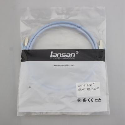 Cina Prova della passera del cavo del ftp dell'HDPE 24AWG CCA Cat5E di Ethernet RJ45 in vendita