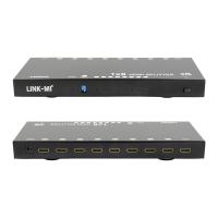 8 puertos 4K HDMI Splitter Video Splitter 3d EDID 1 en 8 Duplicador para 8 televisores