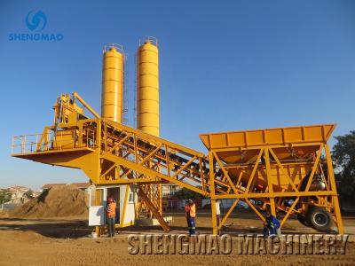Κίνα 20-240m3/H συγκεκριμένη φορητή κινητή μηχανή συστημάτων επεξεργασίας κατά δεσμίδες προς πώληση