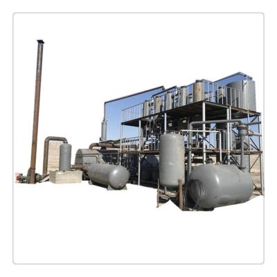 Cina Metodo di riscaldamento attrezzature di distillazione pneumatici olio di pirolisi per diesel olio di scarto in vendita
