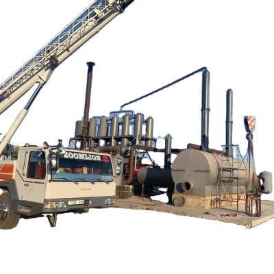 Cina Riciclare l'olio di motore usato in un impianto di distillazione diesel da 30 kg per alimenti e bevande in vendita