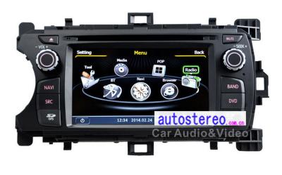 Cina Toyota Yaris GPS stereo Toyota Sat Nav DVD in vendita