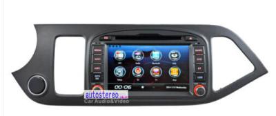Cina KIA Picanto/unità stereo DVD della testa di SatNav automobile di mattina con iPod | Zona doppia | USB | Deviazione standard in vendita