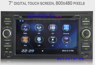 China Vadear o estéreo do carro para o foco/trânsito/Kuga/festa/galáxia com estremecimento 6,0 GPS NAV/Bluetooth à venda