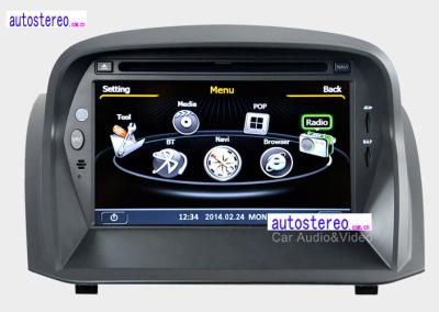 China 7 estéreo do carro da polegada 3G WiFi Ford no traço GPS para o reprodutor de DVD da festa de Ford com estremecimento 6,0 de Navi à venda