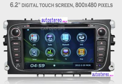 China Vadear reprodutor de DVD estereofónico dos multimédios da unidade da cabeça de GPS da fusão S-máxima C-máxima de Mondeo o auto à venda