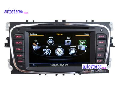 China Sistema estereofónico de GPS do carro do carro de Ford da tela de toque para a galáxia S-máxima de Ford Focus Mondeo Kuga à venda