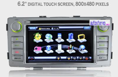 中国 トヨタ Hilux ヘッドユニット GPS の運行 オートラジオ DVD プレイヤー システムのためのトヨタ土曜日 ナビゲーション DVD 車のステレオ 販売のため