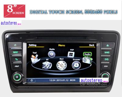 Cina Navigazione stereo di Sat Nav GPS dell'automobile a 8 pollici radiofonica automatica con 3G WiFi in vendita