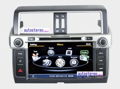 中国 トヨタの土地の巡洋艦の Prado GPS の運行 ヘッドユニット WiFi BT のための車の DVD プレイヤー 販売のため