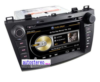 中国 マツダのための DVD iPod の二重車ステレオ SWC GPS Autoradio 3 2010+ 販売のため