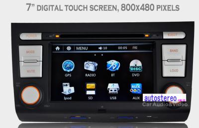 中国 車 DVD のマルチメディアのステレオのタッチ画面の頭部の単位の Satnav のラジオ 販売のため