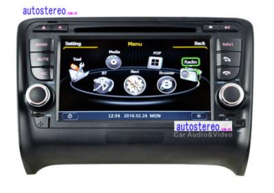 Cina Navigazione stereo di GPS Sat Nav Audi TT Autoradio GPS dell'automobile di multimedia DVD in vendita