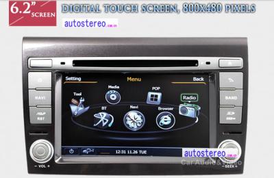 Cina Stereotipia dell'automobile per le multimedia della radio dell'unità della testa di stereotipia di navigazione di BRAVO BRAVA GPS di FIAT in vendita