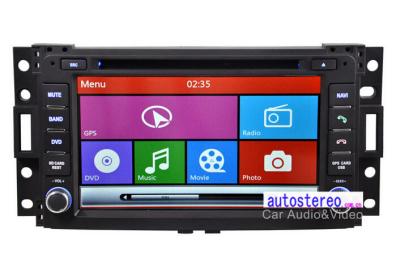 Cina Radio automatica stereo DVD di Sat Nav dell'automobile di multimedia per HUMMER H3 BUICK Terraza CHEVROLET in vendita